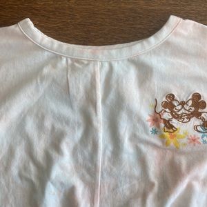 Disney | Tops | Disney Minnie And Mickey Mouse Tiedye Crop Top | Poshmark